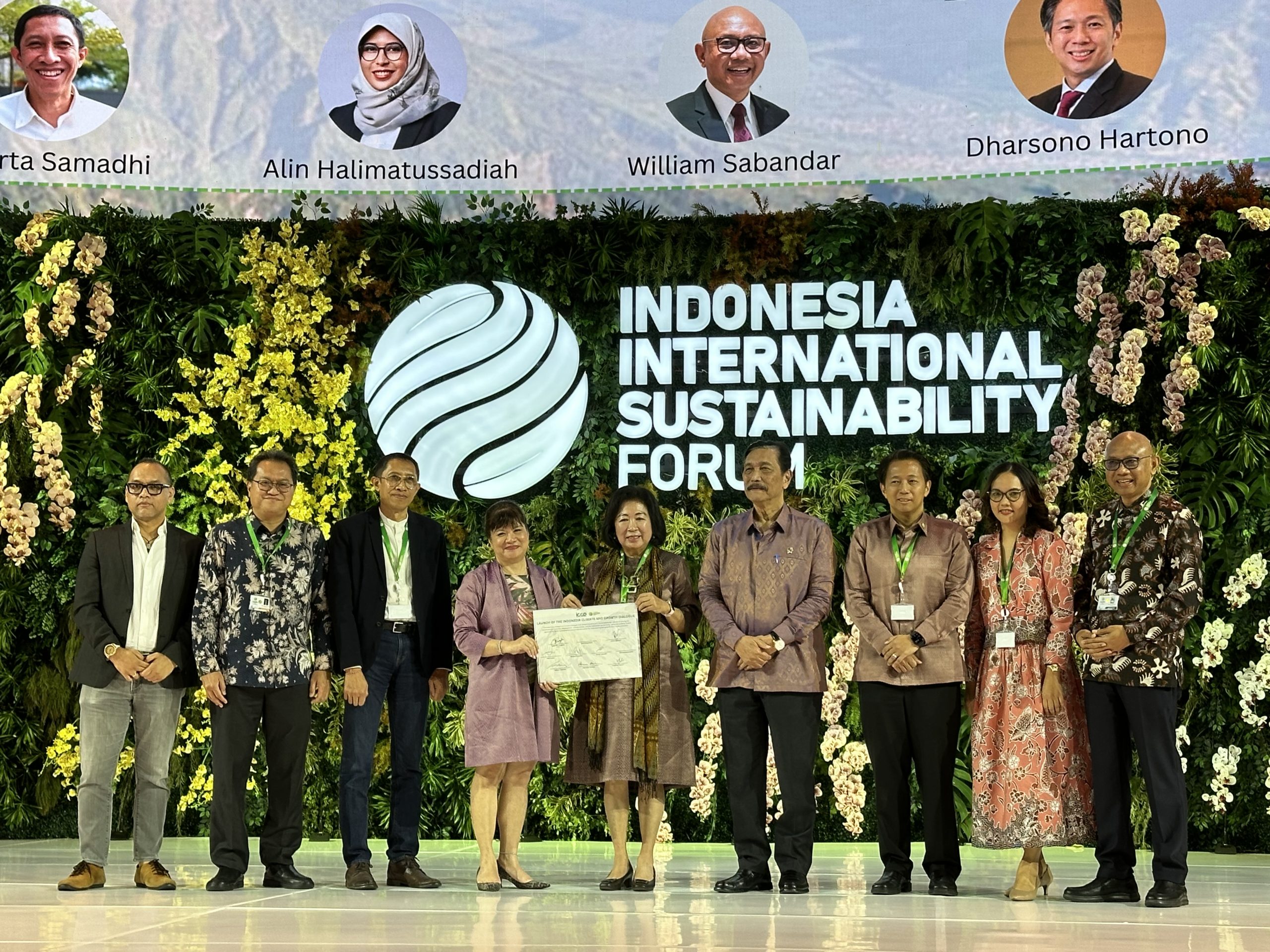 Peluncuran Indonesia Climate and Growth Dialogue (ICGD) ISF 2024 ...